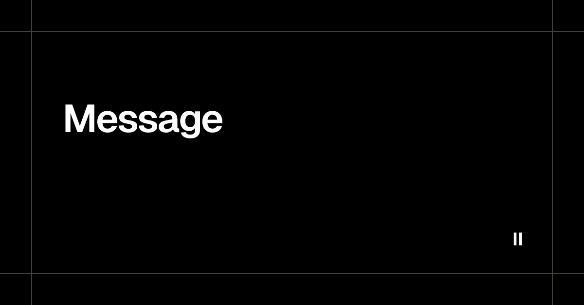 Message | ElevenLabs UI